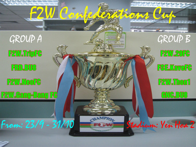 F2W tổ chức giải bóng đá mở rộng