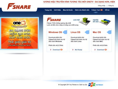 FShare chạy được trên máy Mac