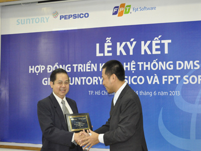 FPT Software triển khai DMS-Lite cho Suntory Pepsico