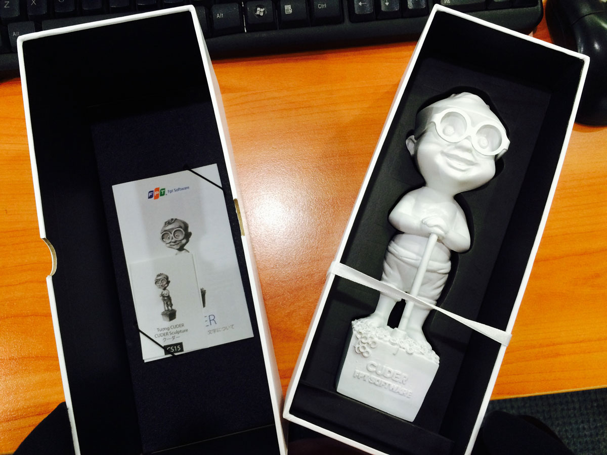 Lịch sử tượng Cuder của FPT Software