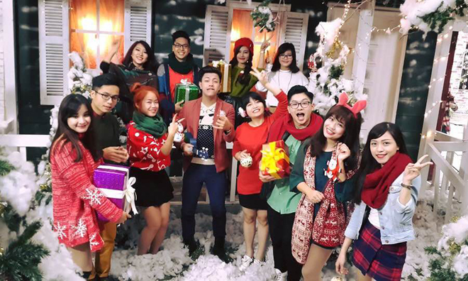 FUN quay MV chúc người FPT Giáng sinh an lành