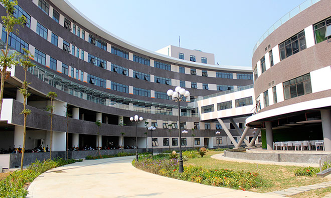 Bên trong công trình FPT Complex