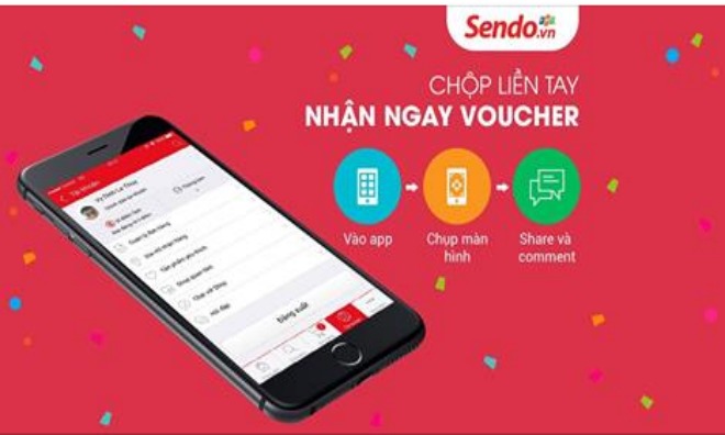 Cài Sendo App, nhận voucher 500.000 đồng