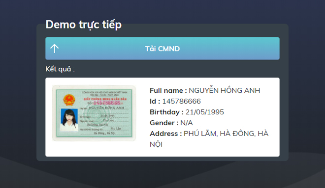 FPT đứng đầu thị trường về công nghệ nhận dạng chứng minh thư nhân dân
