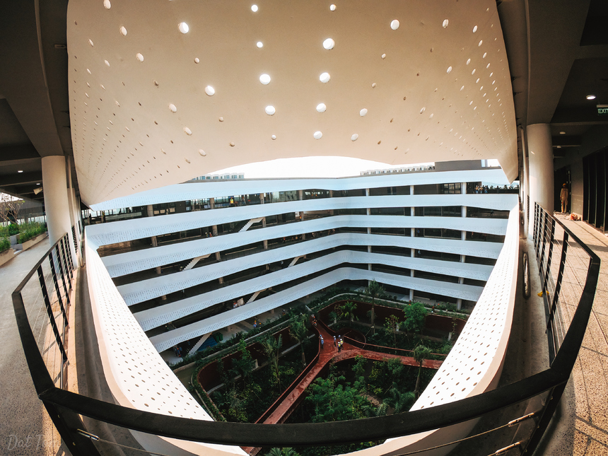 Không gian lập trình của 7.500 kỹ sư công nghệ ở F-Town 3