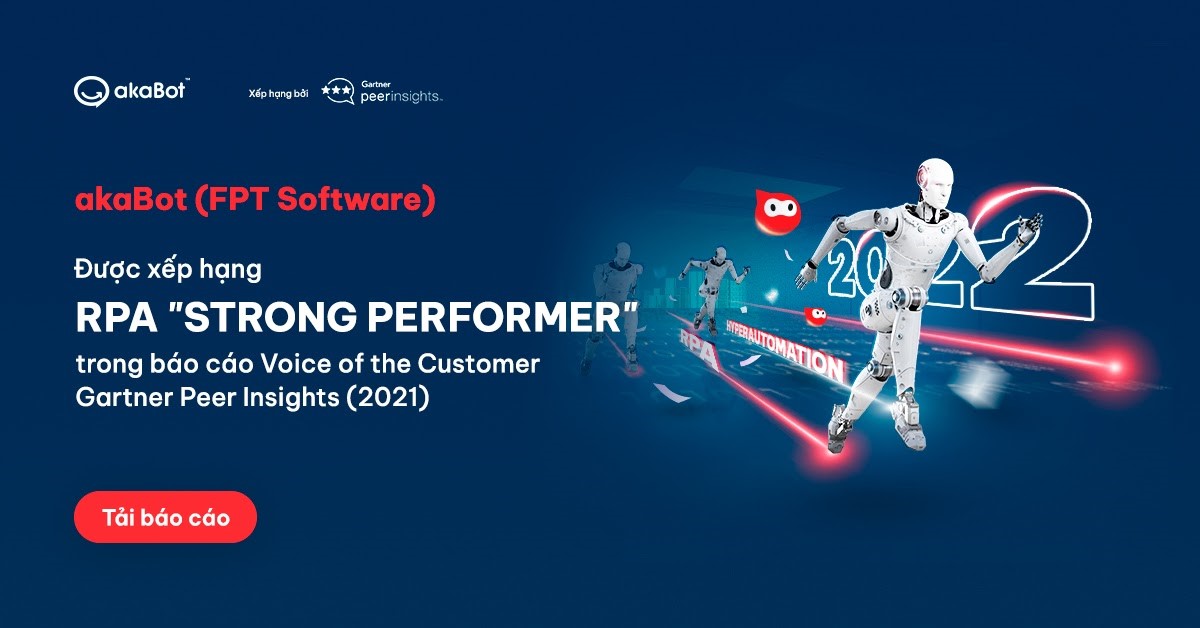 akaBot của FPT được Gartner đánh giá top 'Strong Performer' về công ...