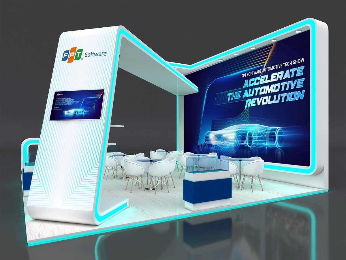 FPT Software trình diễn công nghệ trên xe hơi lớn nhất Việt Nam