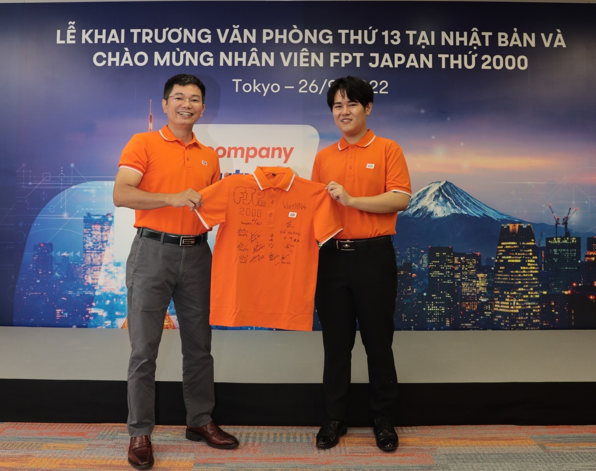 FPT Japan đón nhân viên thứ 2.000