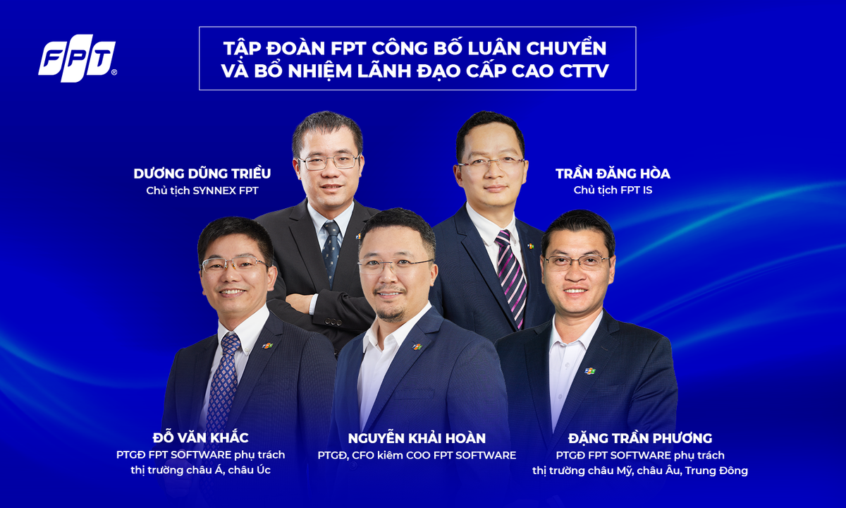 FPT IS và Synnex FPT cùng có chủ tịch mới