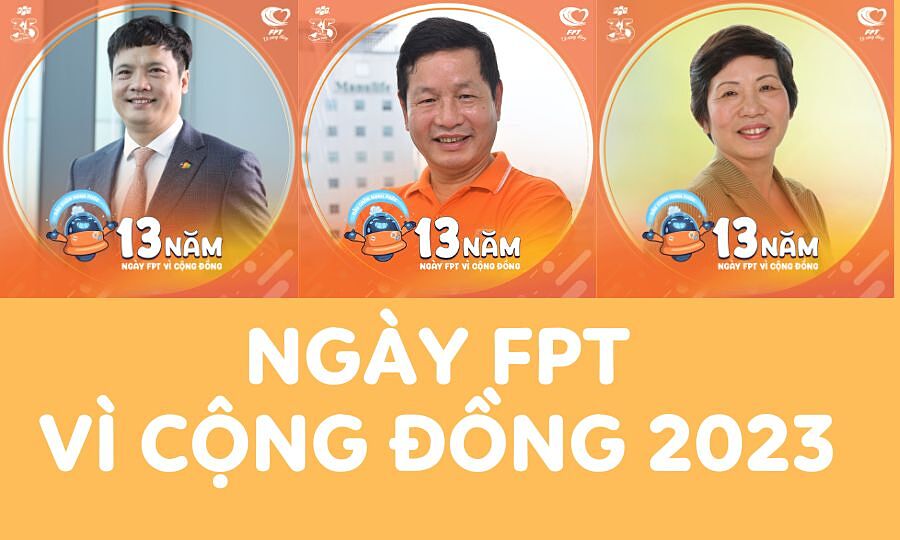 Thay avatar hưởng ứng Ngày FPT Vì cộng đồng 2023