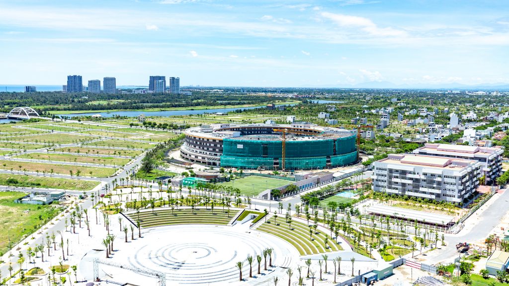 FPT Complex cất nóc giai đoạn 3, dự kiến hoàn thiện vào giữa năm 2024