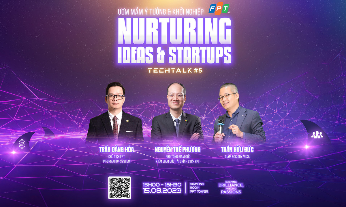 Techtalk &5 ươm mần ý tưởng khởi nghiệp của nhà sáng lập tương lai