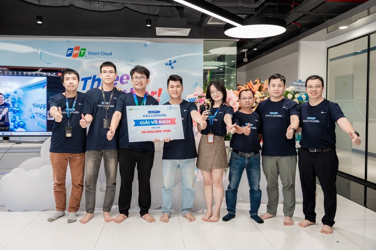 FCI Happy Hackathon xuất hiện nhiều ý tưởng đột phá sau 24 giờ sáng tạo