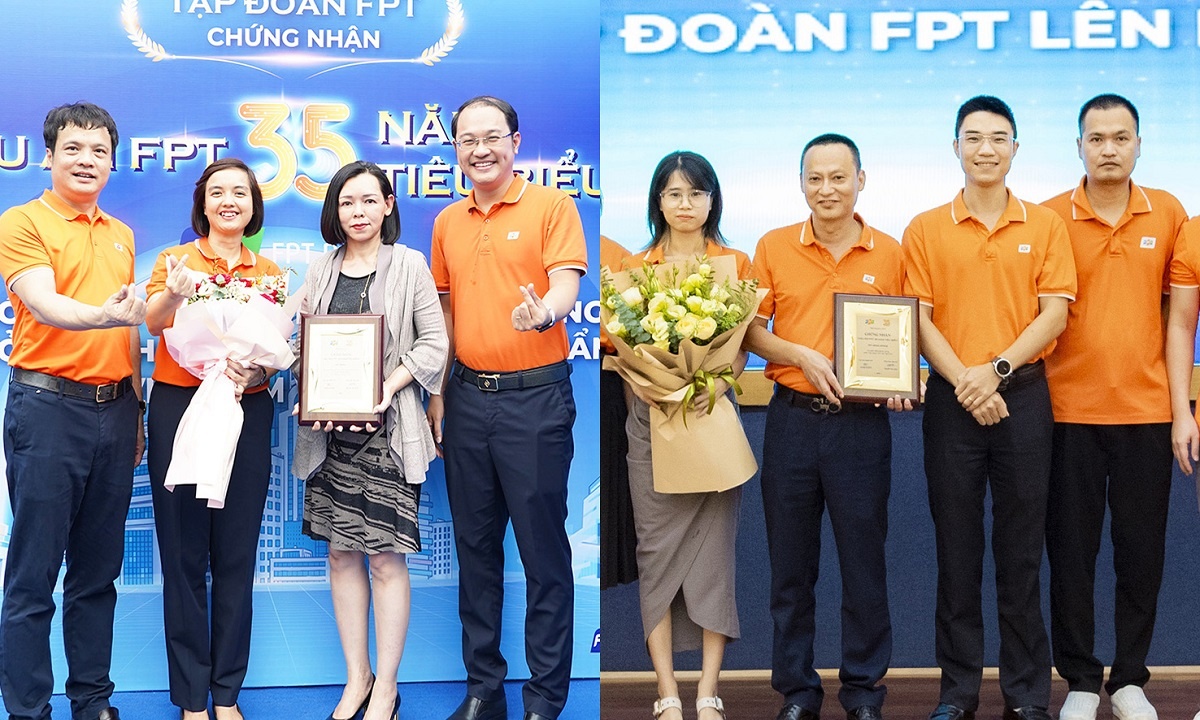 FPT HO và FPT Retail nhận ‘Dấu ấn FPT 35 năm tiêu biểu’