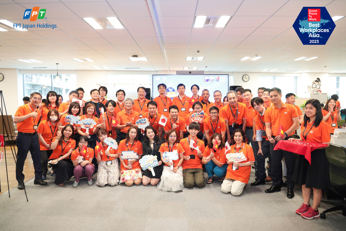 FPT Japan được vinh danh Top Best Large Workplaces in Asia 2023